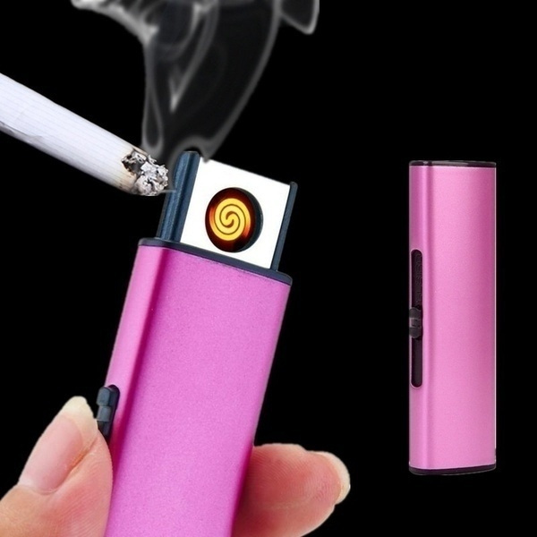Excellent Gift USB Lighter Rechargeable Flameless Cigar Cigarette ...