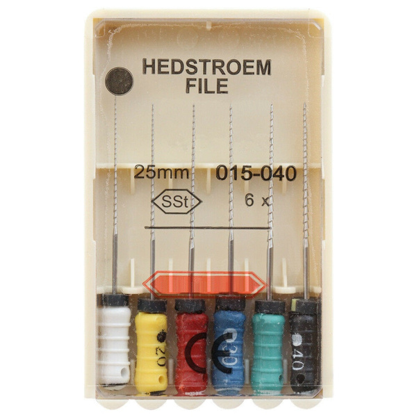 10 Packs Dental HEDSTROEM files H-FILE 21/25/31mm Stainless Steel endo ...