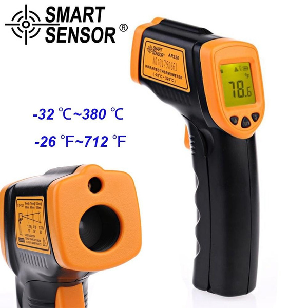 Digital Infrared Thermometer LDC IR -32℃~380℃ Non-Contact IR Aquarium ...