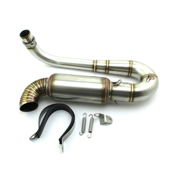 FishMotor Stainless Steel Under Snake Exhaust For Honda Monkey - Dax ST ...
