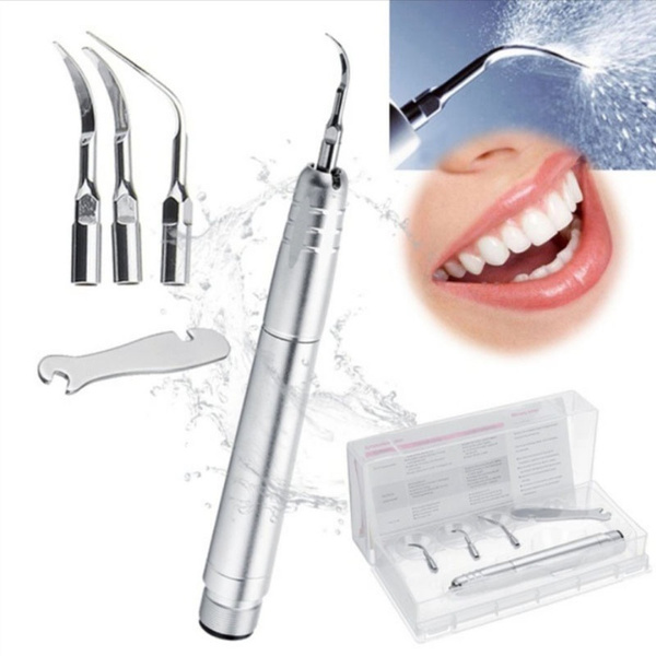 Dental Ultrasonic Air Perio Scaler Handpiece Hygienist 2-Holes with 3 ...