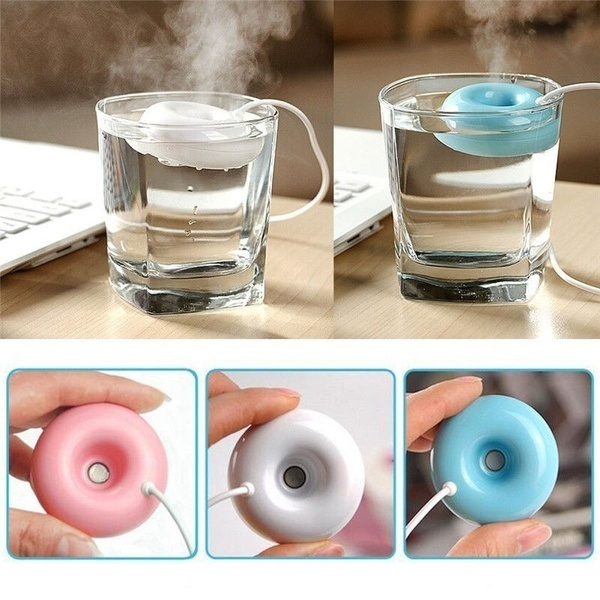 Humidifier Float Water Doughnut Aroma Air Diffuser Mist Maker Air ...