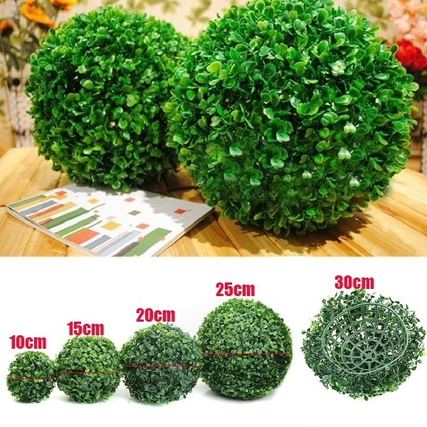 Outdoor Garden Decoration Plants Grass Ball Green Plastic Ball ...