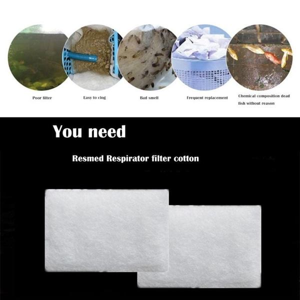 20/50pcs CPAP Filter Disposable Sponge Hypo Allergenic For ResMed CPAP ...