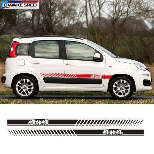 Car style door skirt side stripes sport racing 4X4 Off Road graphics ...