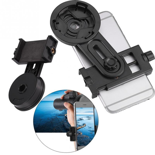 Universal Cell Phone Adapter Holder Mount Microscope Telescope ...