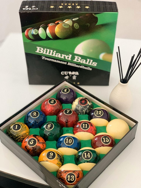 Cuppa Professional Tournament American Style Billiard Pool Ball set(2 1 ...