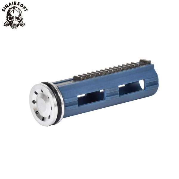 Sinairsoft CNC Full Steel 14 Teeth Piston with Aluminum Piston Head M4 ...