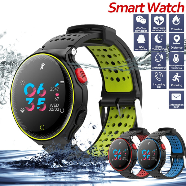 X2 Plus Heart Rate Smart Watch Swimming IP68 Waterproof Pressure Gauge ...