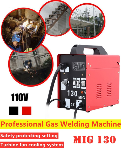 MIG-130 Professional Gas Welding Machine 240V Electric Welding Machine ...