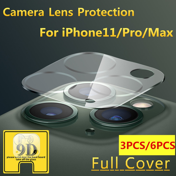 3PCS/6PCS Camera Lens Protector For iPhone 11 /11 Pro Max Full Cover ...