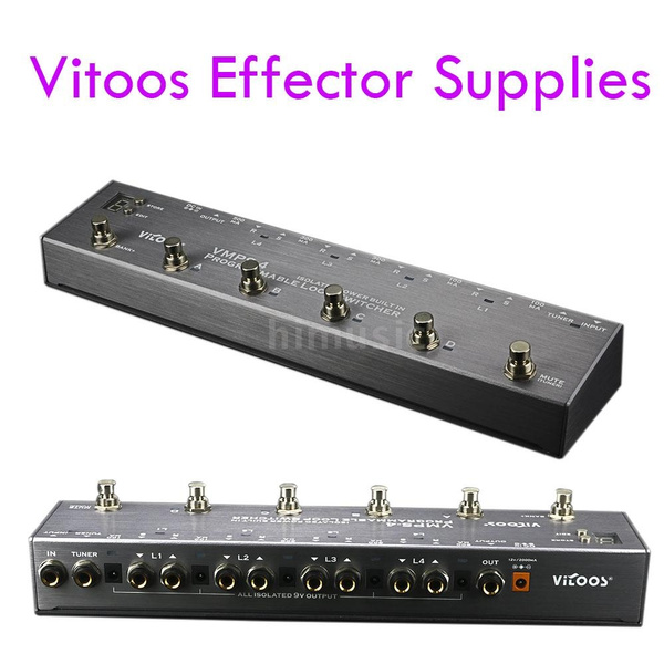 Vitoos Loopswitcher Isolated Power-Supply Built-in Pedal Channel Switch ...