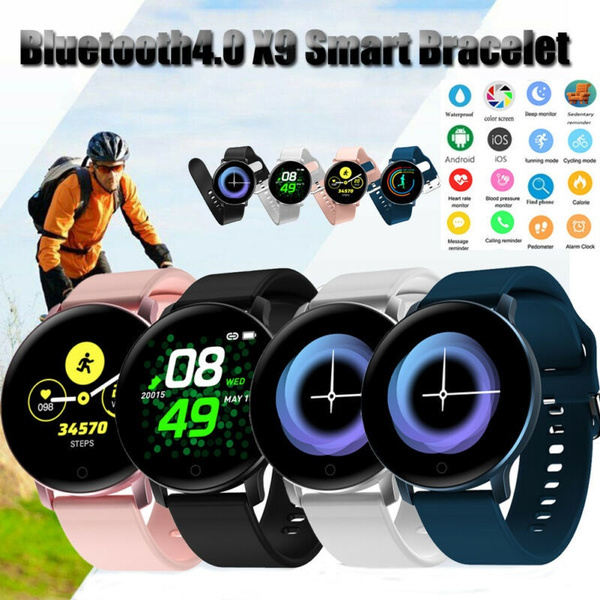 X9 Smart Watch Men Women Sport 1.3 Inch Color Screen Blood Pressure ...