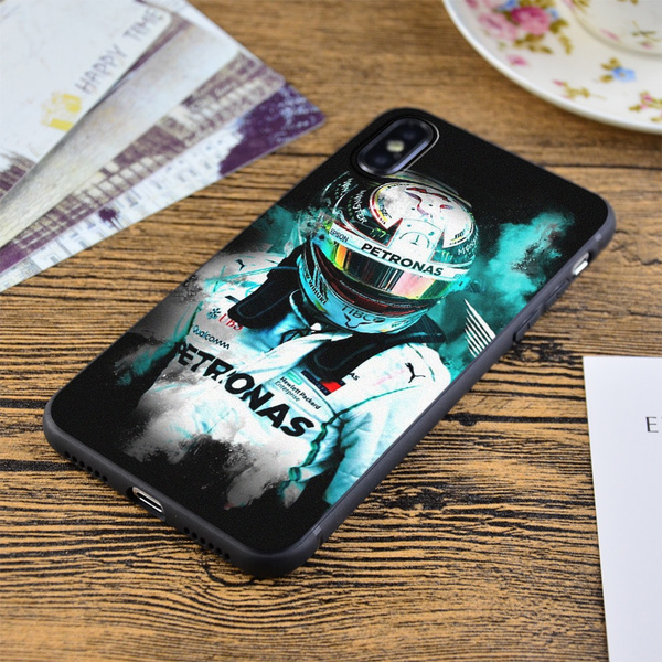 Lewis Hamilton Print Soft Silicone Matt Case For Apple iPhone and ...
