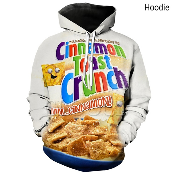 2020 Fashion Cinnamon Toast Crunch 3D Print Hoodies/T Shirt Men Women ...