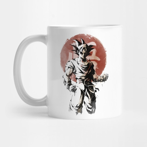 Dragon Ball Z Office Coffee Mug Anime Porcelain Mugs Goku Milk Tea Cup ...
