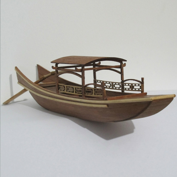 Wooden Ship Models Kits Educational Model-Ship-Assembly Train Hobby J ...