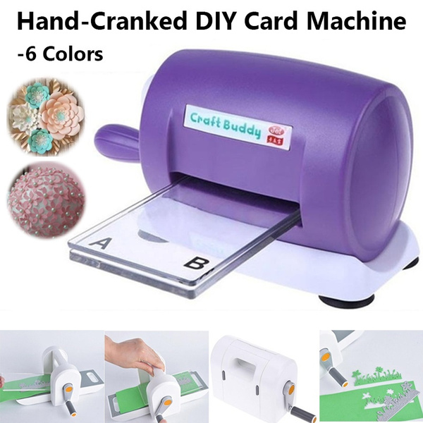 Creative Hand-cranked DIY Card Machine Knurling Machine DIY Plastic ...