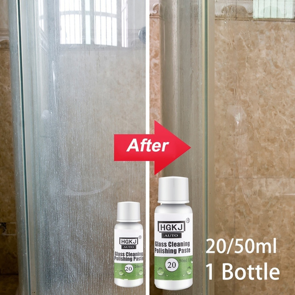 20/50ml Glass Cleaning Kit Shower Room Cleaning Dustproof Prevent Mist ...