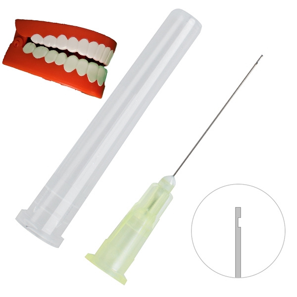 100PCs Endodontic Syringes Dental Endo Irrigation Needle Tip 30GA End ...
