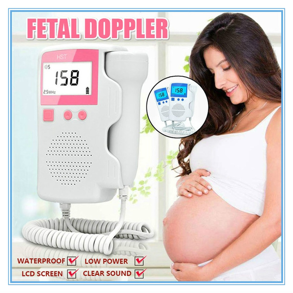 High Quality 2 Colors LCD Display Fetal Doppler Ultrasound Baby ...