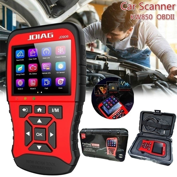 High-performance JD906 Code Reader Super JDiag JD906 OBD2 Diagnostic ...