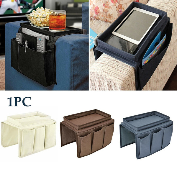1PC 4 Pocket Sofa Chair Arm Rest Organiser Holder Couch Remote Control ...
