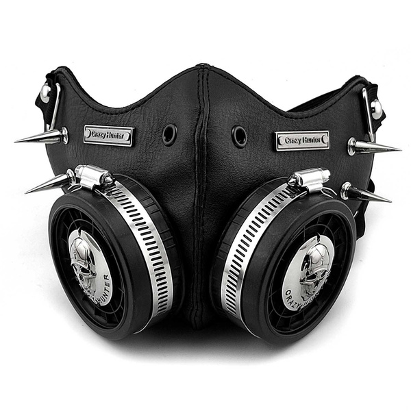 Steampunk Mask Cosplay Skull Masque Men/women Gothic Leather Mask | Wish