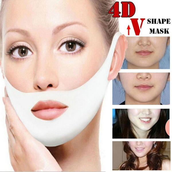 4D V Face Beauty Health Chin Sticking Hanging Ears Lifting Firming Face ...