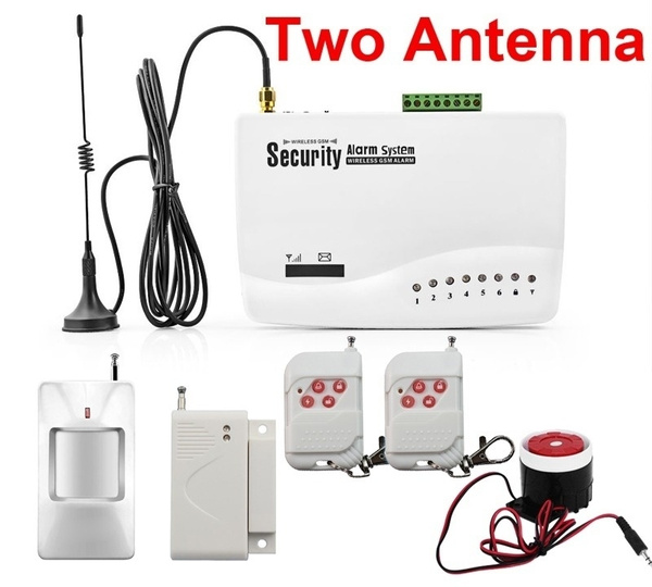 Wireless Home Security Burglar GSM Alarm System Auto Dialer SMS SIM ...