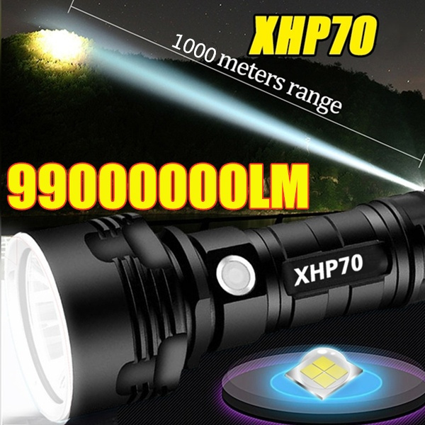 2020 New Brand Super Bright LED Flashlight XLM-P70 USB Rechargeable ...