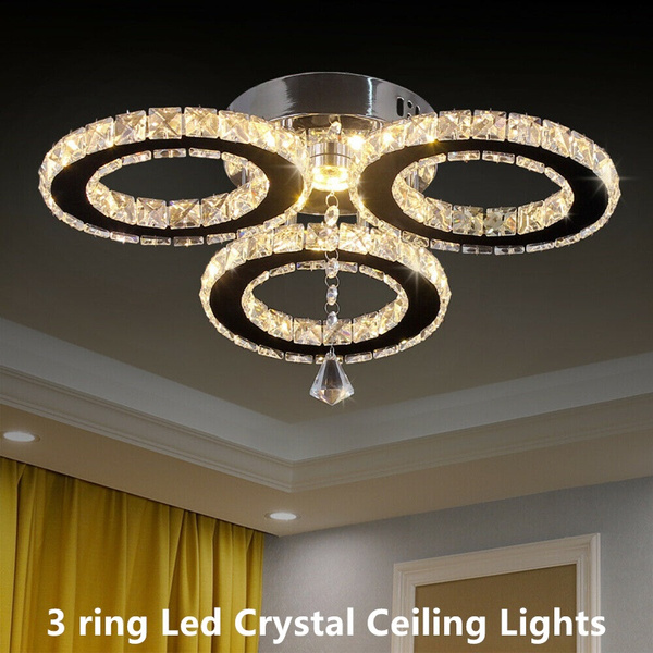 Modern 3 Rings Led Ceiling Light led Chandelier Lighting Hanging lamp ...