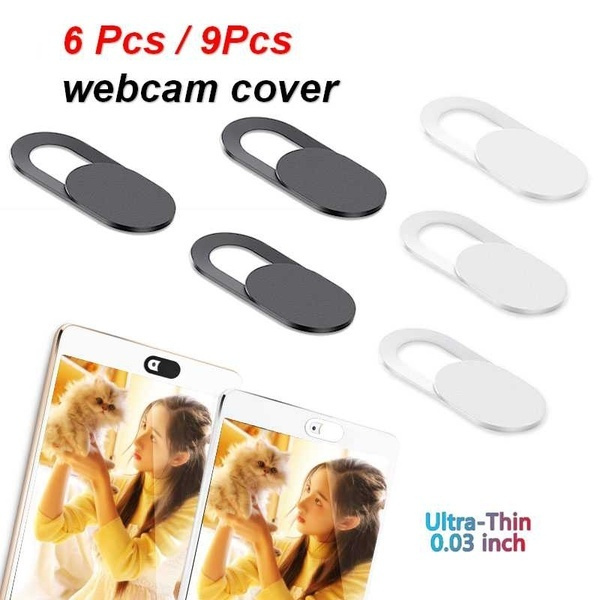 6/9 Pcs Plastic Web Camera Cover Camera Cover for Mobile Phone Laptops ...