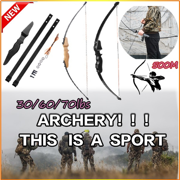 Fiberglass Arrow Hunting Combination High Quality Powerful Recurve Bow ...