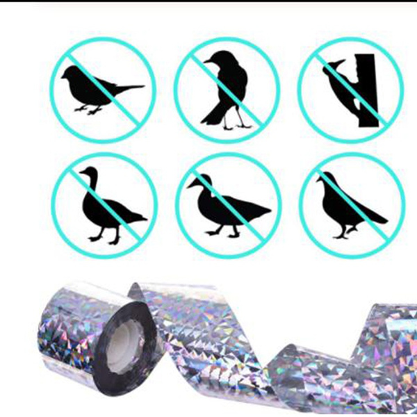 Anti Bird Tape Scare Pigeons Pest Repellent Bird Ribbon Tapes | Wish