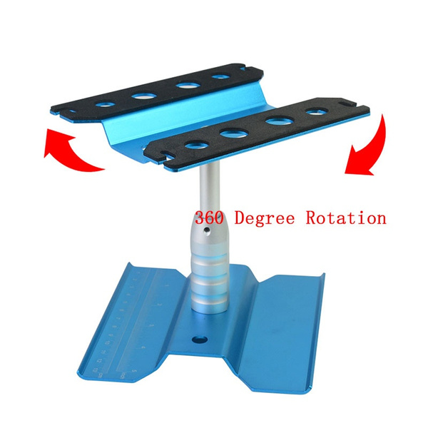 Metal Aluminum RC Car Workstation Work Stand Repair 360 Degree Rotation ...