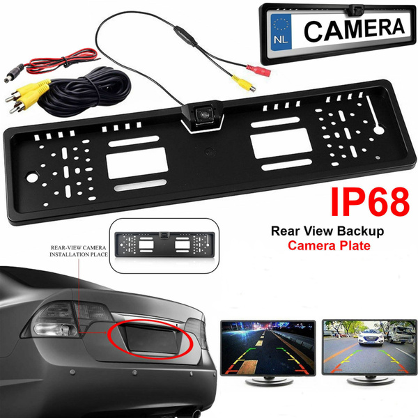 New Car Rear View Reversing HD Camera Back Up Parking Plate Night ...