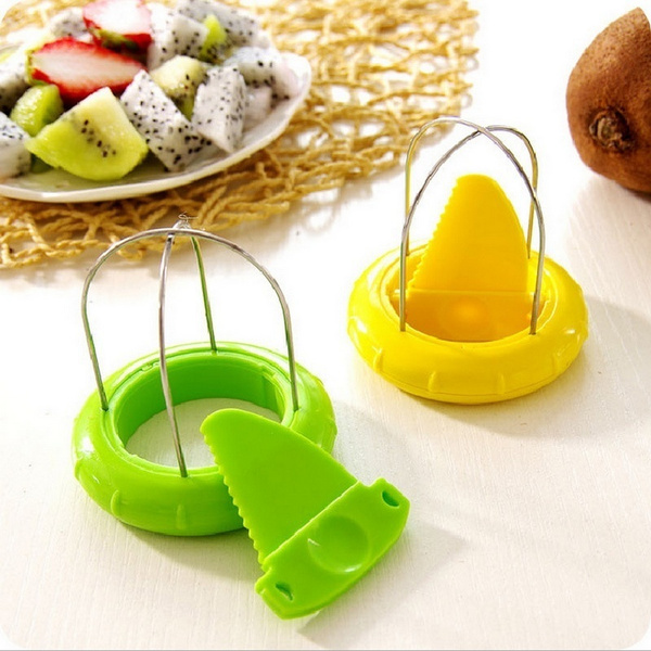 Kitchen Supplies Stainless Steel Kiwi Cutter Fruits Peelers ABS Good ...