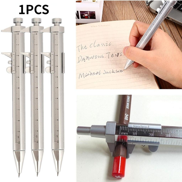 1Pcs 0.5mm Creative Pen+Vernier Caliper Stationery Roller Ball Pen ...