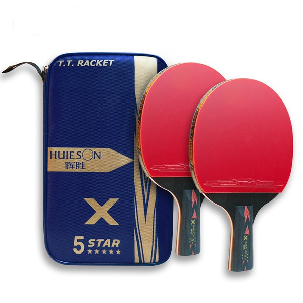 5-Star Carbon Set Lightweight and Controllable Table Tennis Racket ...