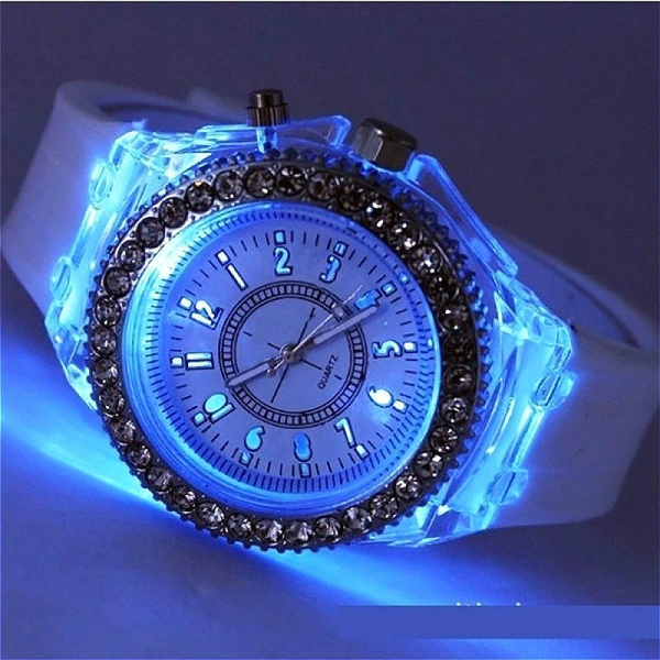 Moda Flash Reloj Luminoso Luz Led Tendencias De La Personalidad ...