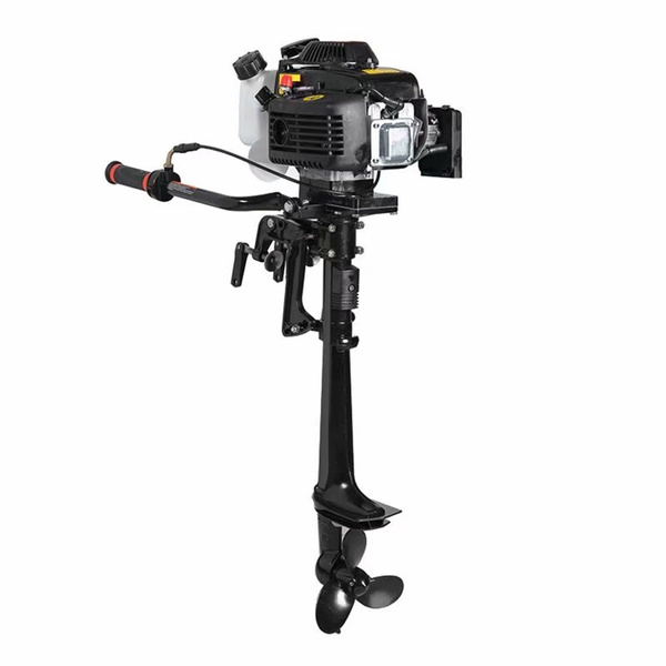 New 4 Stroke 3.6 HP Outboard Motor 55CC Boat Engine With Air Cooling ...