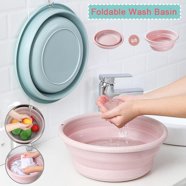 Portable Basin Pliable Multifunction Collapsible Wash Basin Camping ...