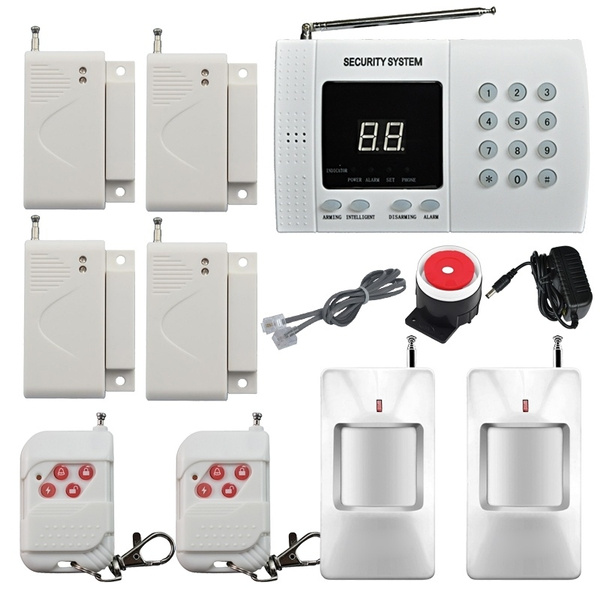 99 Zones Wireless Home office house warehouse Security Burglar Alarm ...