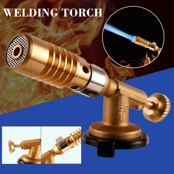 Professional Brazing Welding Nozzle Blow Torch Propane Gas Plumbing ...