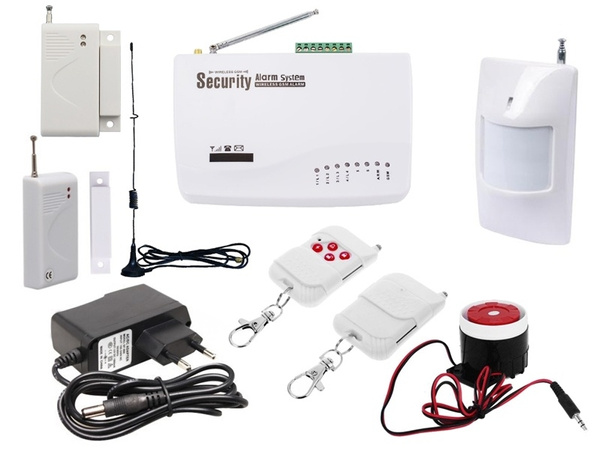 Dual Antenna Wireless Home Security Burglar GSM Alarm System Auto ...