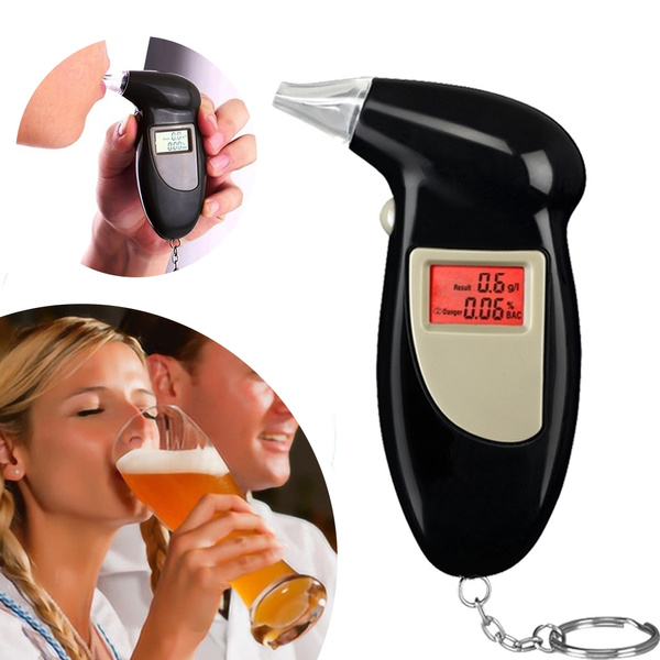 New Digital LCD Breath Alcohol Test Detector Tester Measuring ...