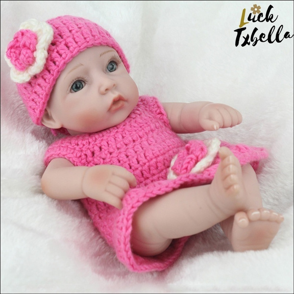 Handmade Real Looking Newborn Baby Vinyl Silicone Realistic Reborn ...