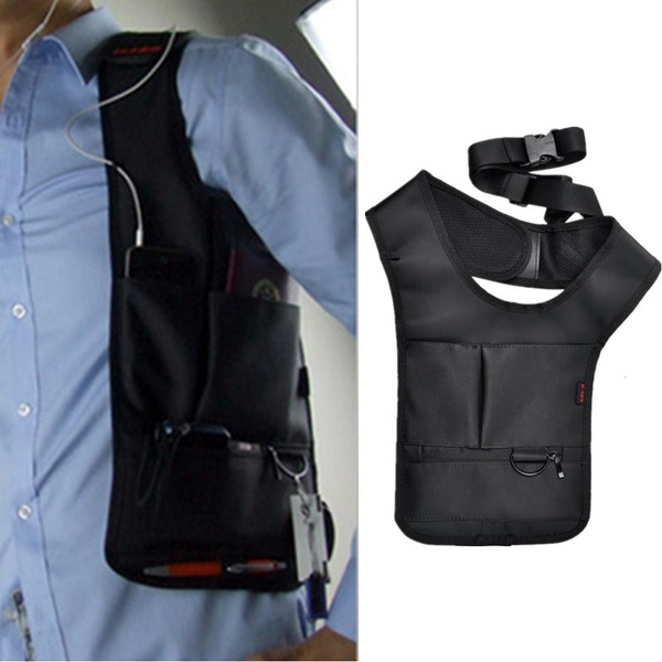 FBI Hidden Anti-theft Travel Tactical Underarm With Adjustable Strap ...
