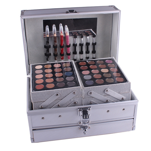 Miss Rose 190 Colors Professional Makeup Set Cosmetic Bag Artist ...